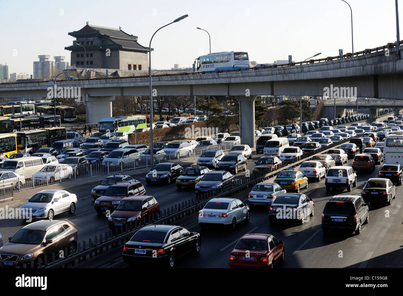 Congested traffic hi-res stock photography and images - Alamy