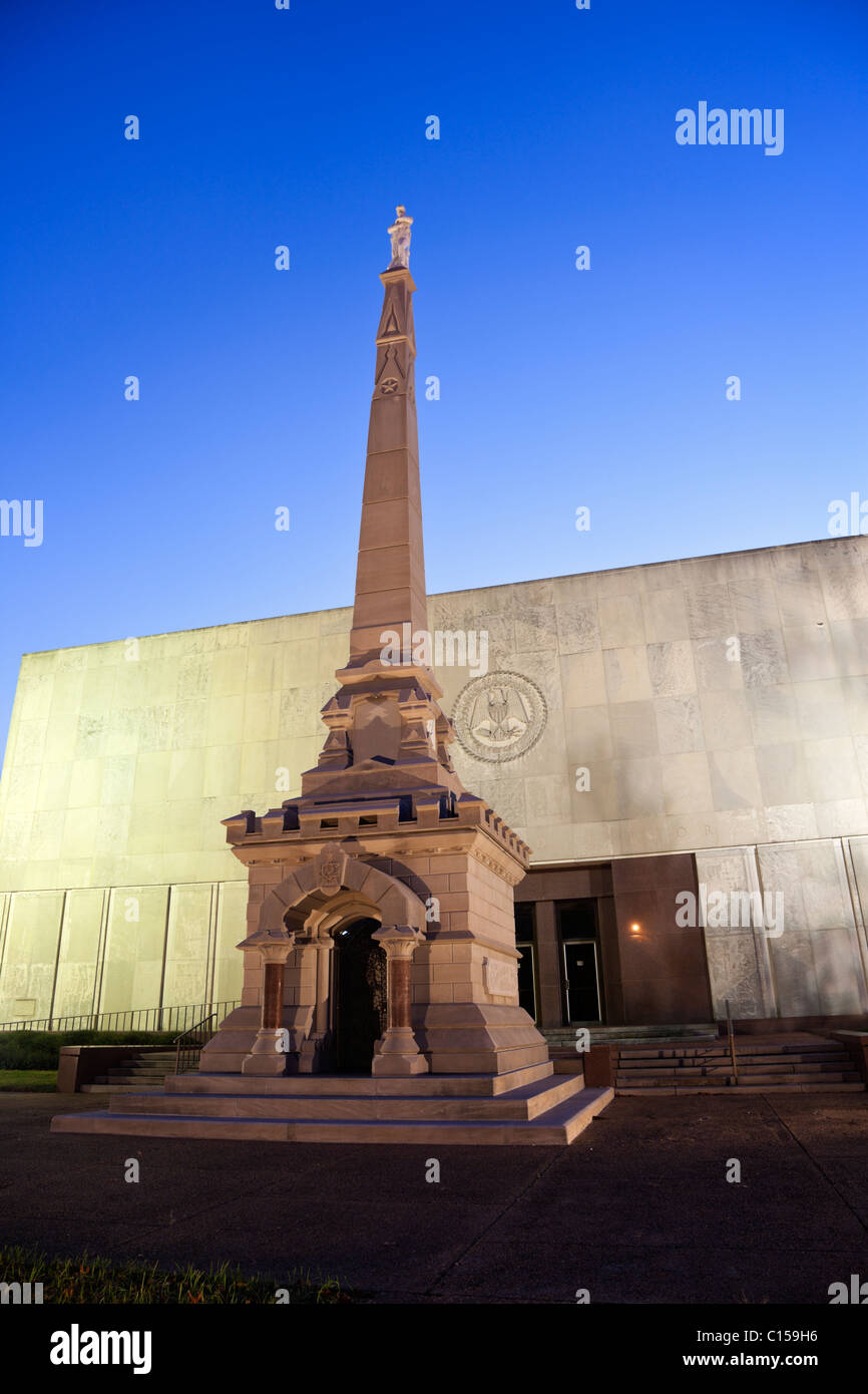 Statue in the Old Capitol Building Complex in Jackson, Mississippi ...