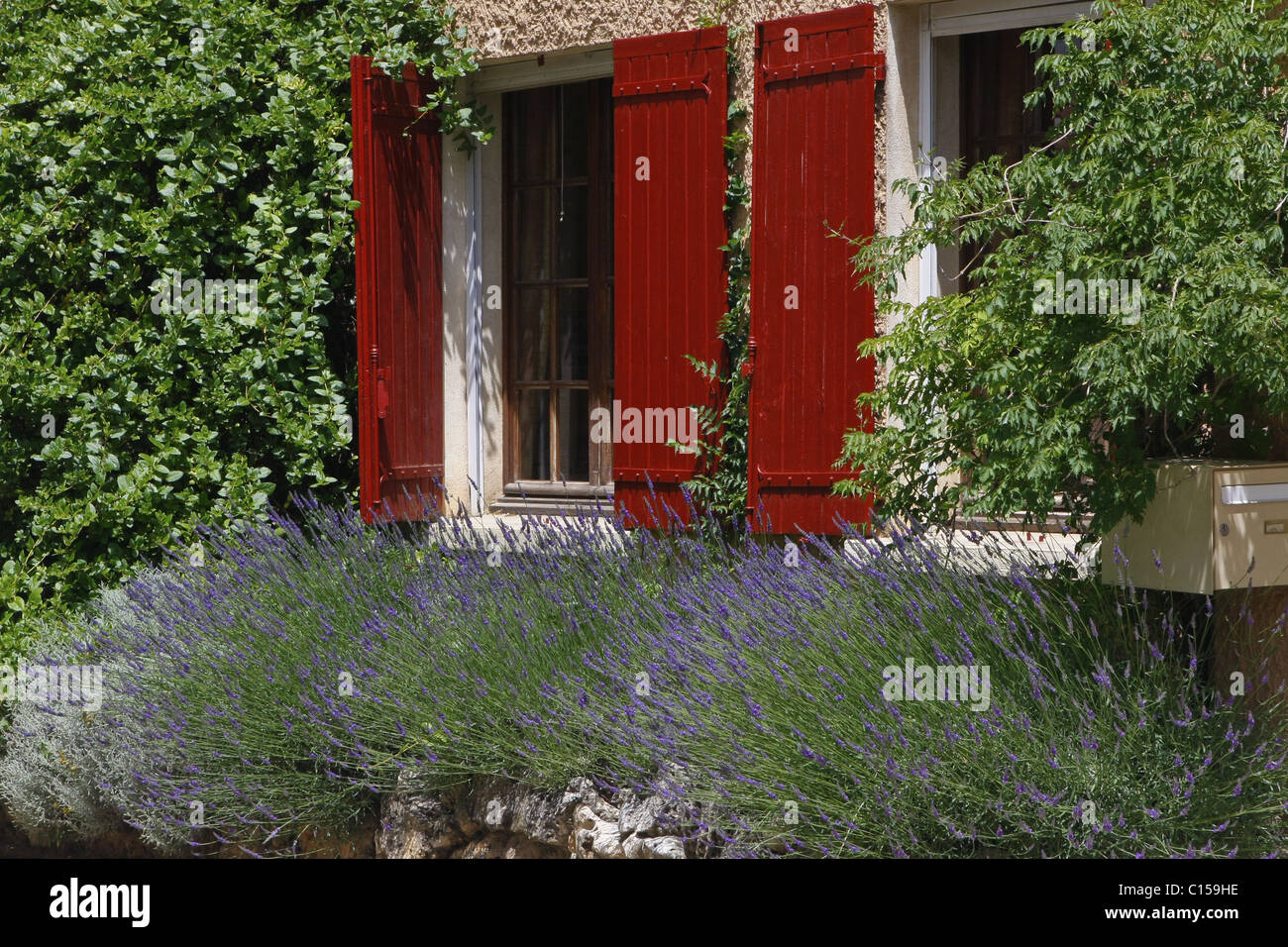 France lavender house hi-res stock photography and images - Alamy