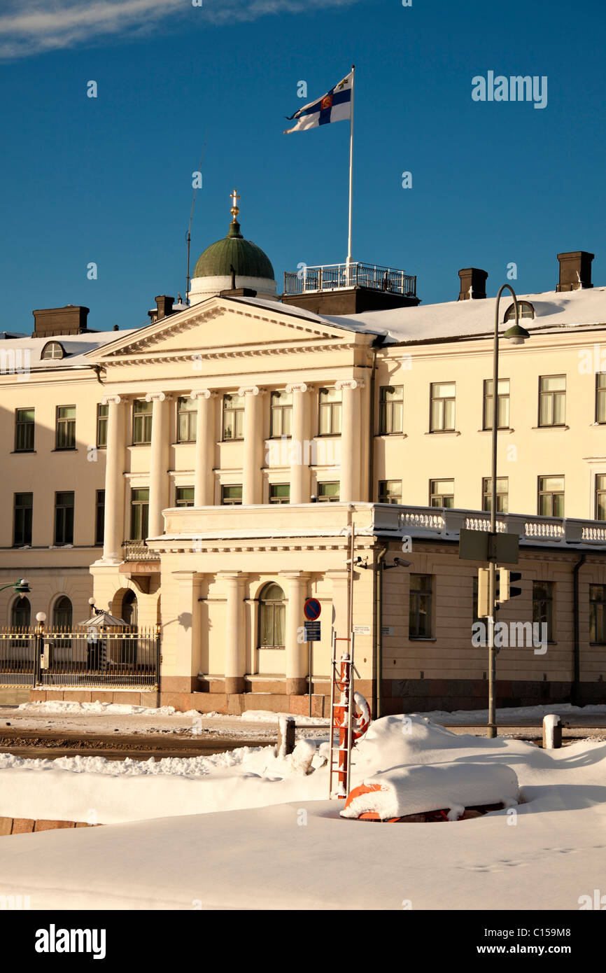 Presidential Palace in Helsinki Stock Photo - Alamy
