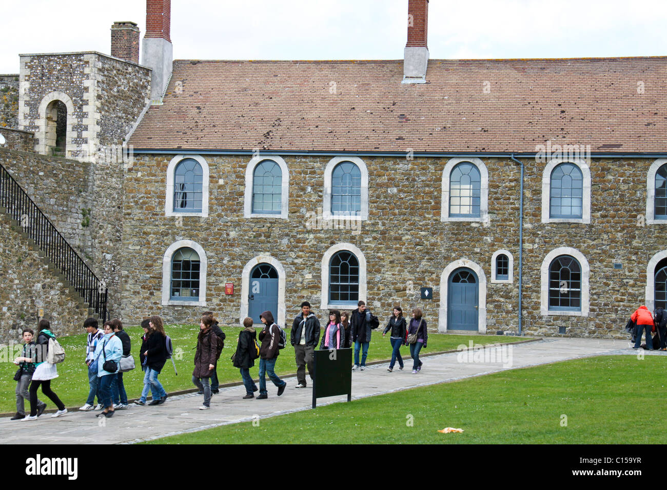 Visiting the castle hi-res stock photography and images - Alamy