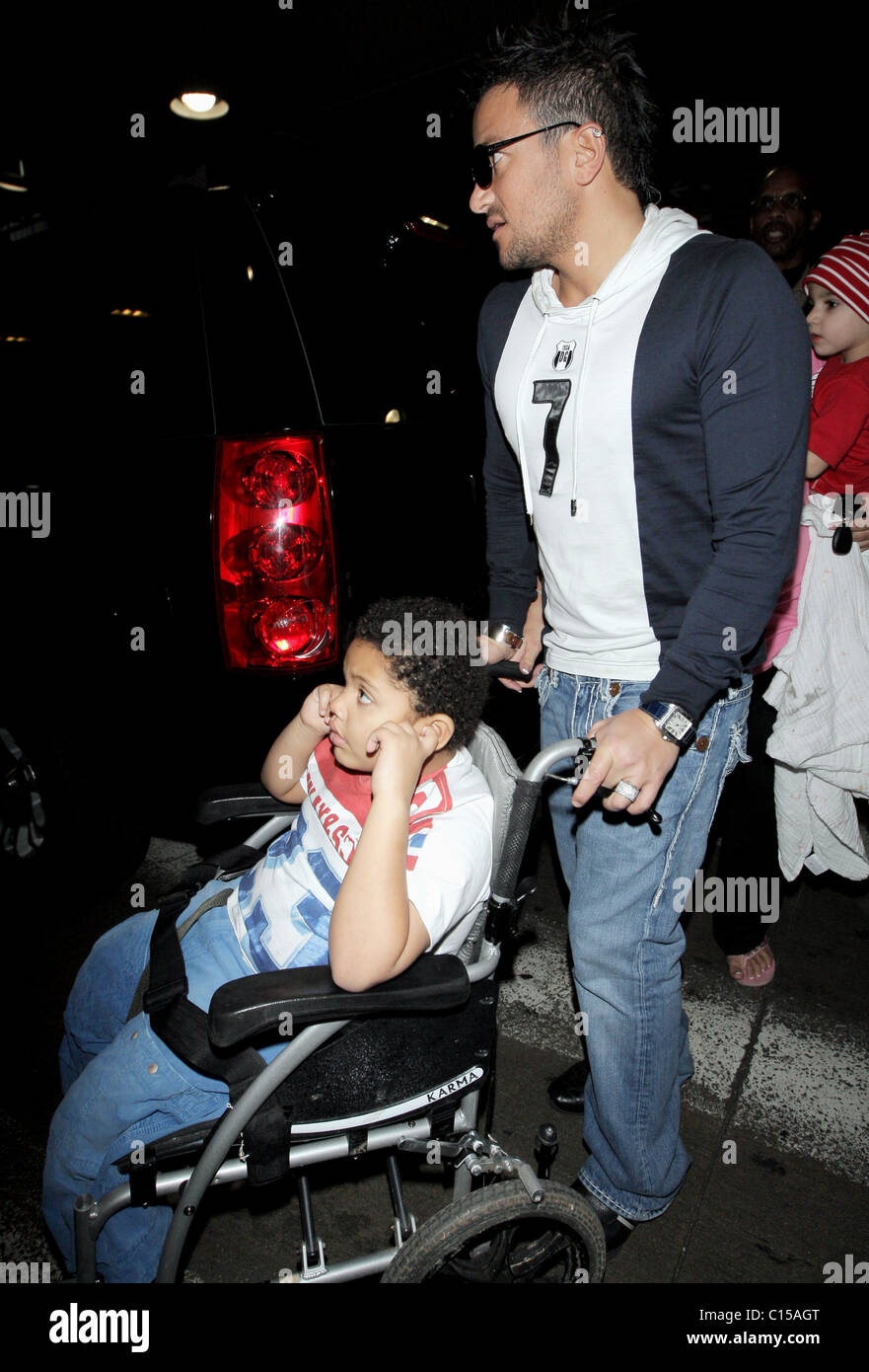 Peter Andre and Harvey Price Katie Price aka Jordan and Peter Andre ...