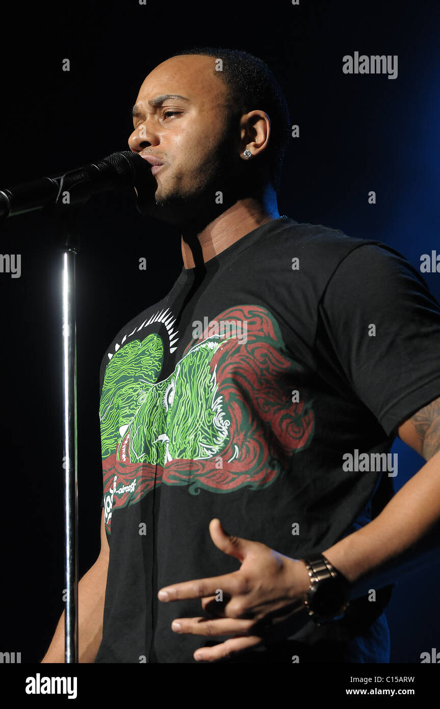 Vaughn Anthony opened the show for R&B star John Legend while touring ...