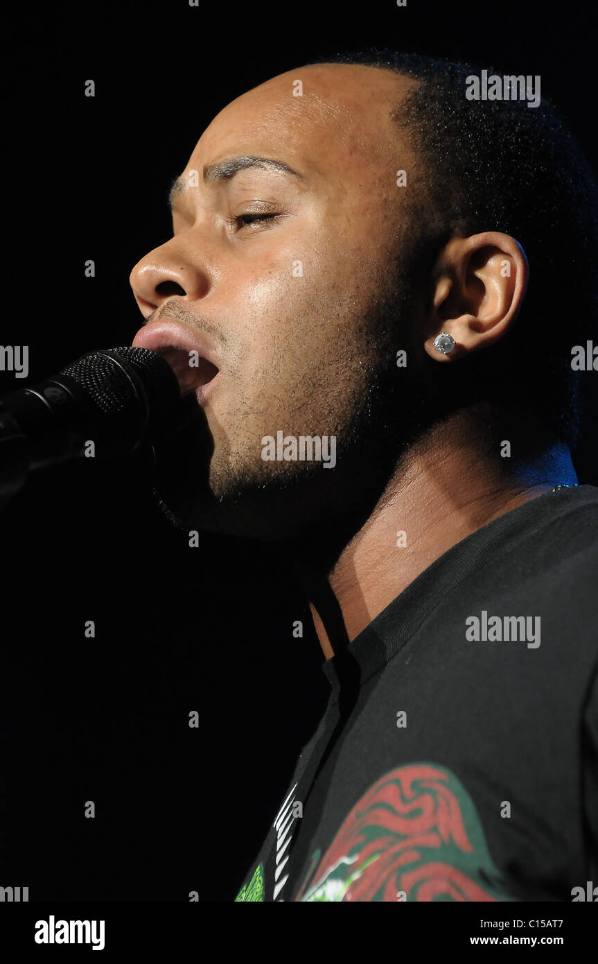 Vaughn Anthony opened the show for R&B star John Legend while touring ...