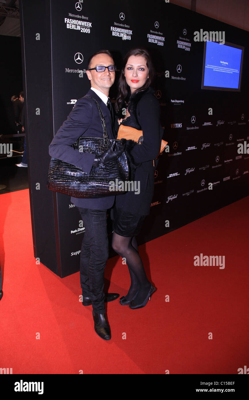 Hubertus Regout, guest Mercedes-Benz Fashion Week Autumn/Winter 2009 ...