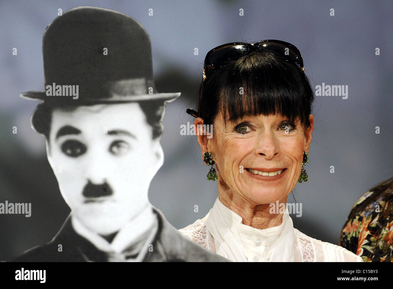 Geraldine Chaplin Photocall for the German TV show "Willkommen bei ...