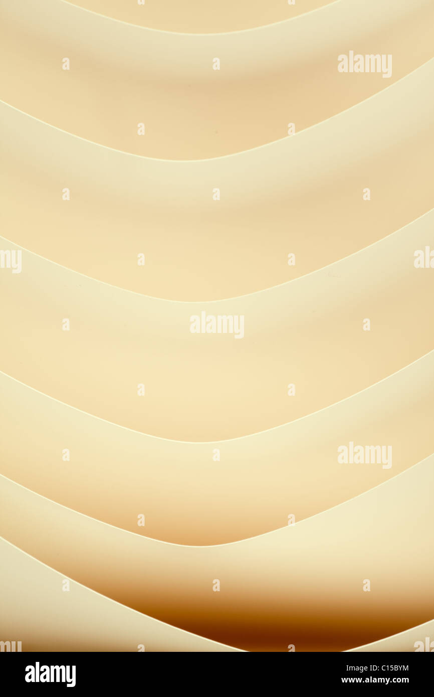 background macro image of origami pattern made of curved sheets of ...