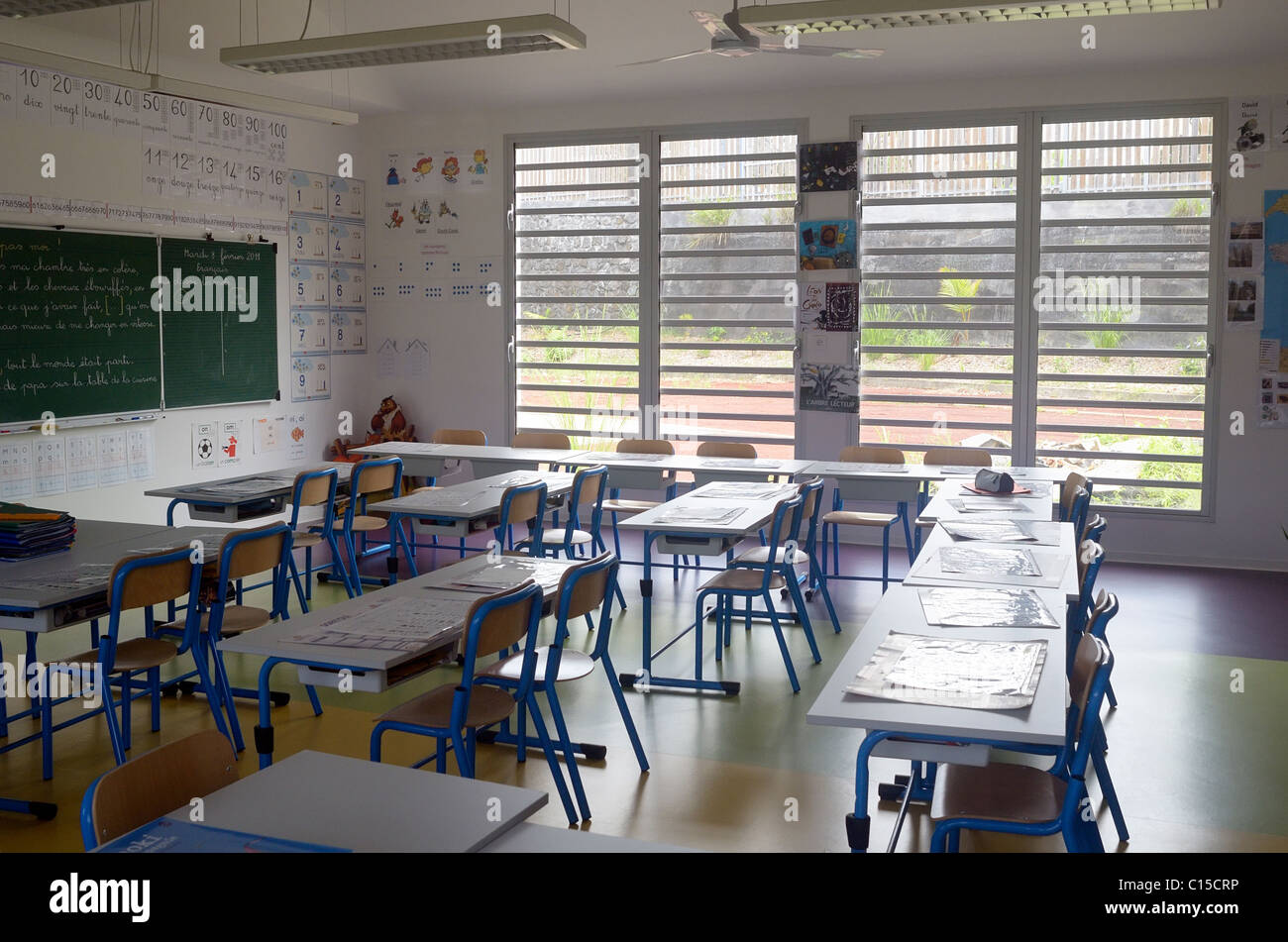 interior of classroom Stock Photo - Alamy