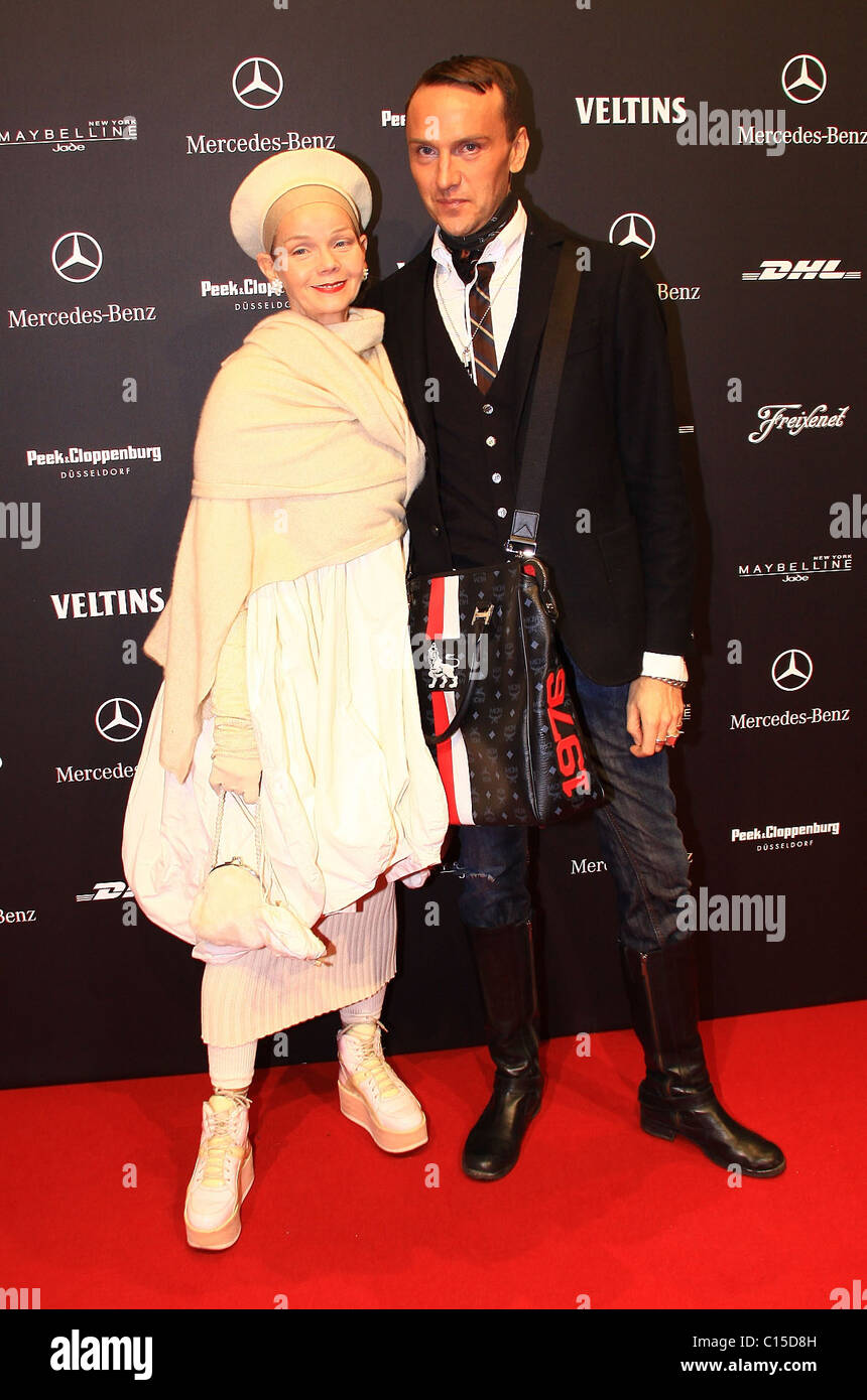 Britt Kanja, Hubertus Regout Mercedes-Benz Fashion Week Autumn/Winter ...