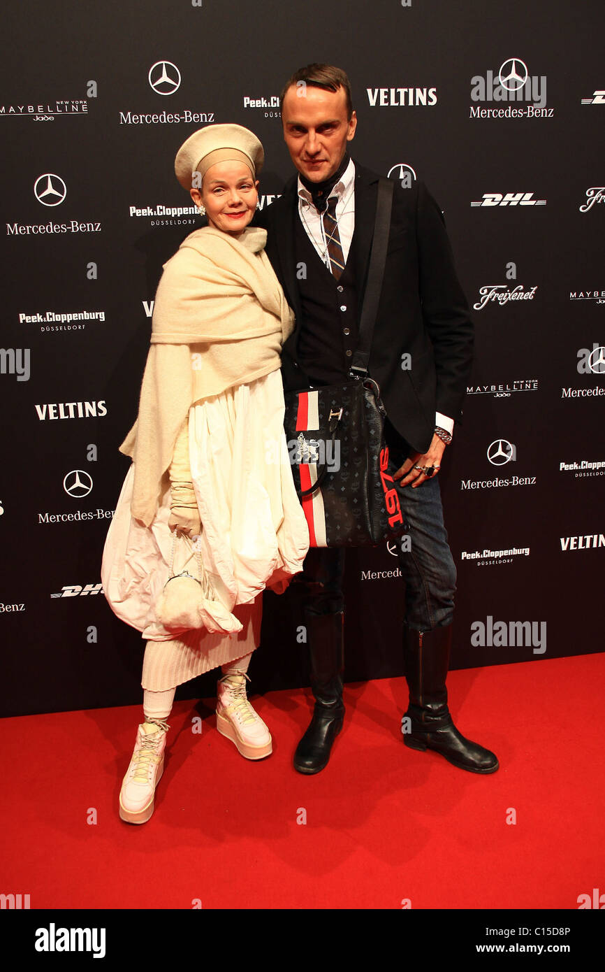 Britt Kanja, Hubertus Regout Mercedes-Benz Fashion Week Autumn/Winter ...