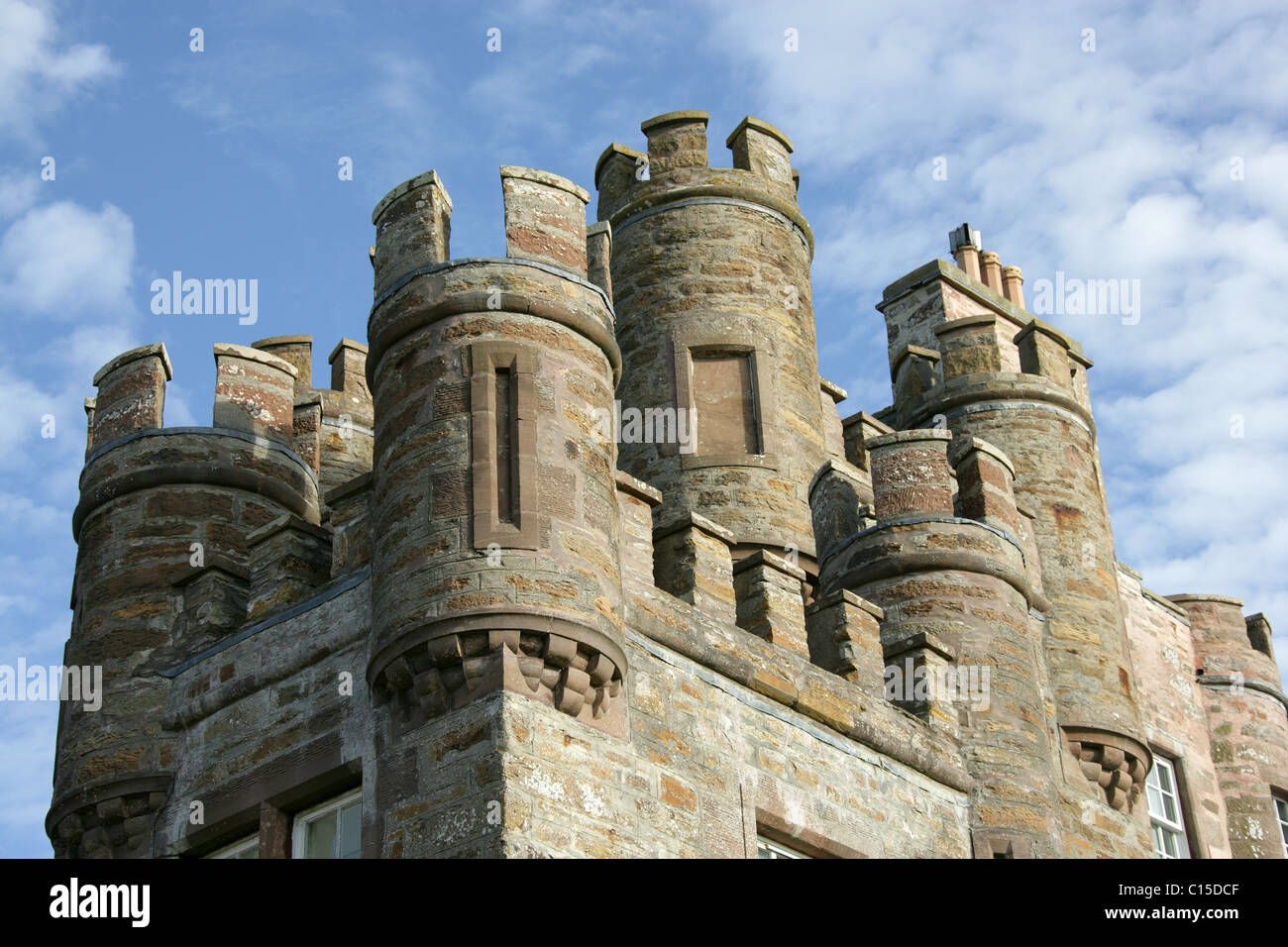 Corbelled turrets hi-res stock photography and images - Alamy
