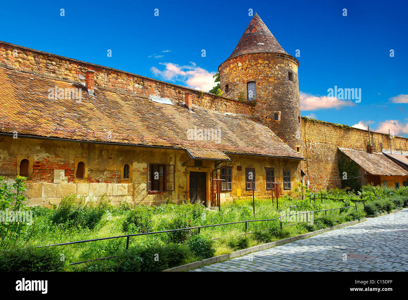 Tower of the medieval Cathedral Walls fortifications , Zagreb, Croatia ...