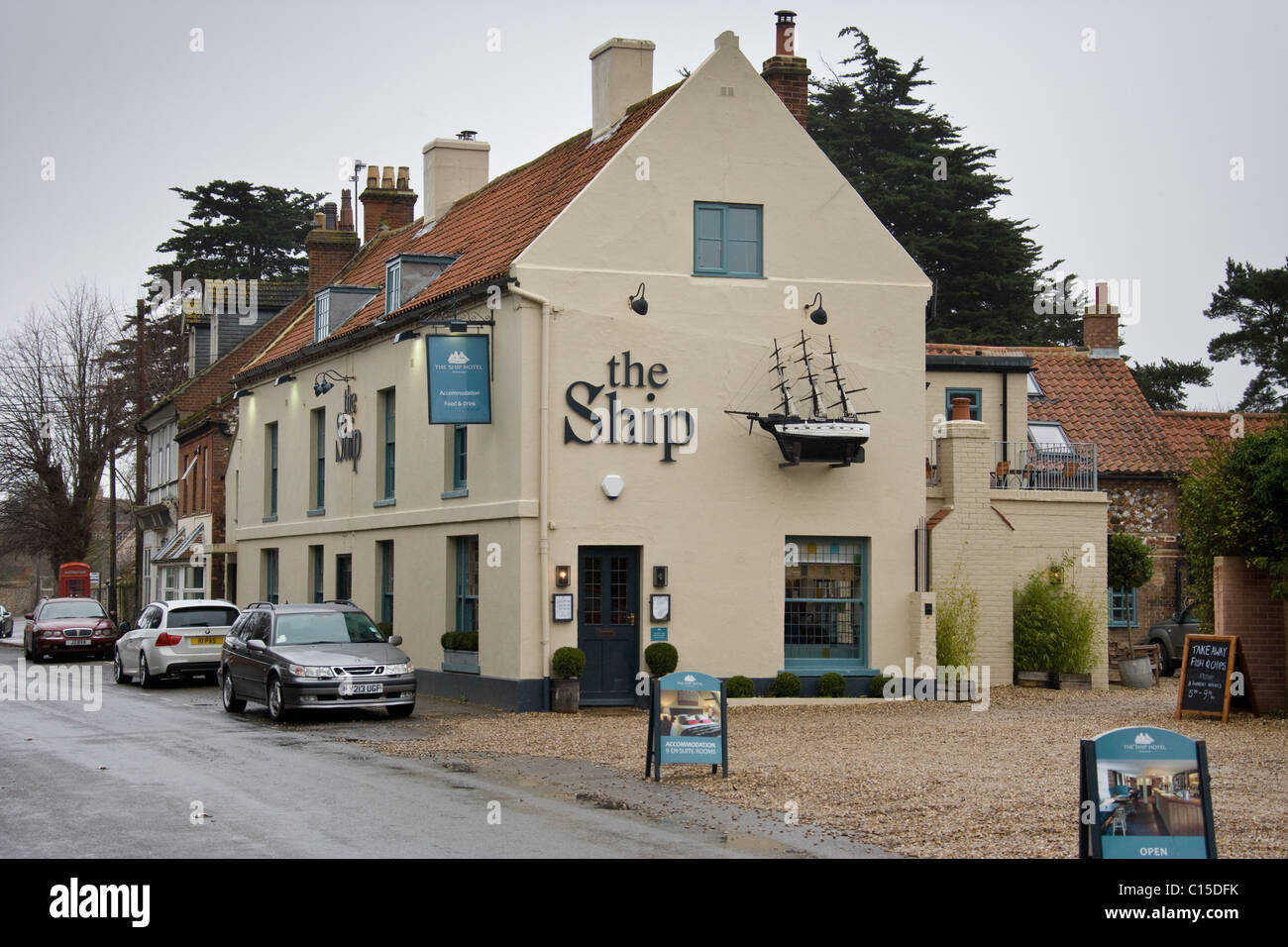 The Ship Inn at Brancaster,Norfolk,England Stock Photo - Alamy