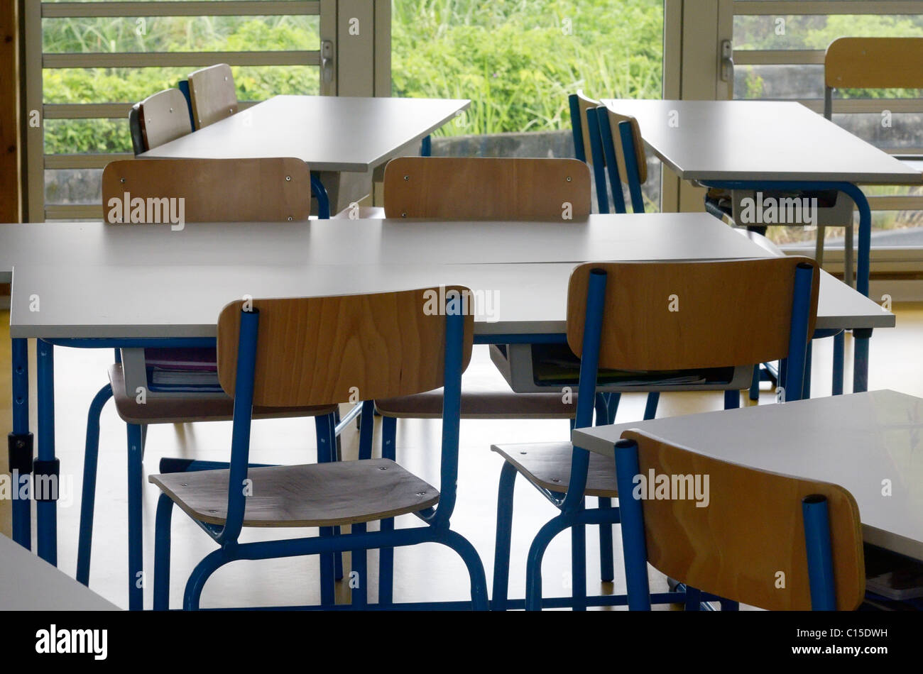 interior of classroom Stock Photo - Alamy