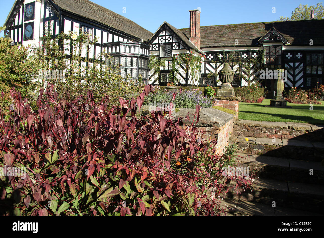 Gawsworth old hall hi-res stock photography and images - Alamy