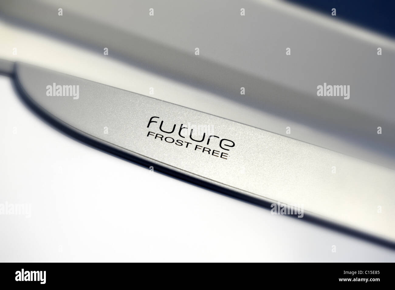 frost free logo on hotpoint fridge freezer england uk Stock Photo - Alamy