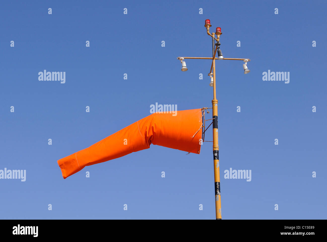 Air wind sock sleeve signalling wind force hi-res stock photography and ...