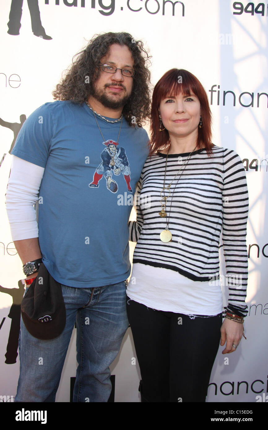 Joe Reitman and Annie Duke Game Day at the Playboy Mansion Los Angeles ...