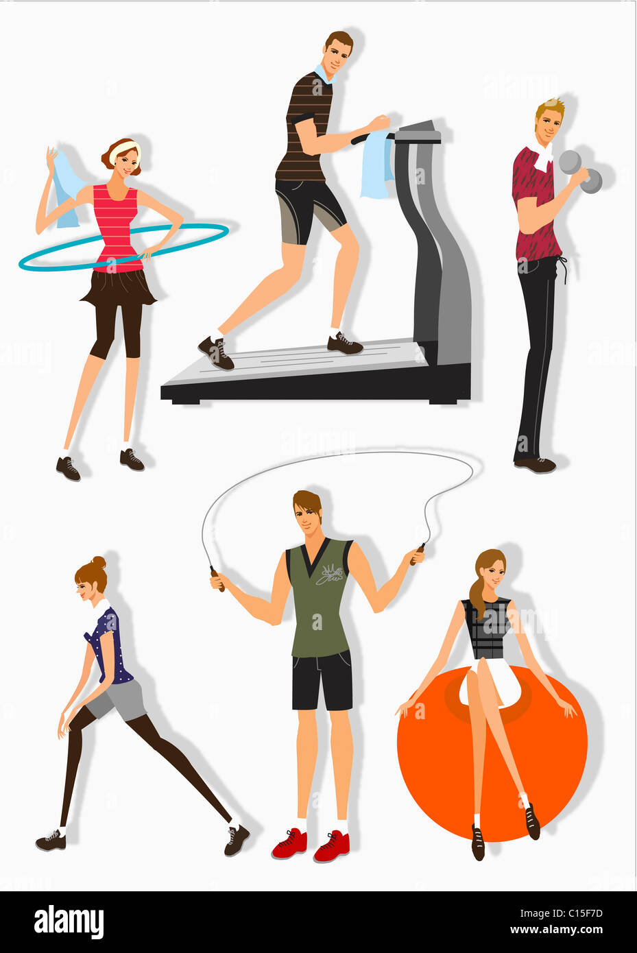 health care exercise Stock Photo - Alamy