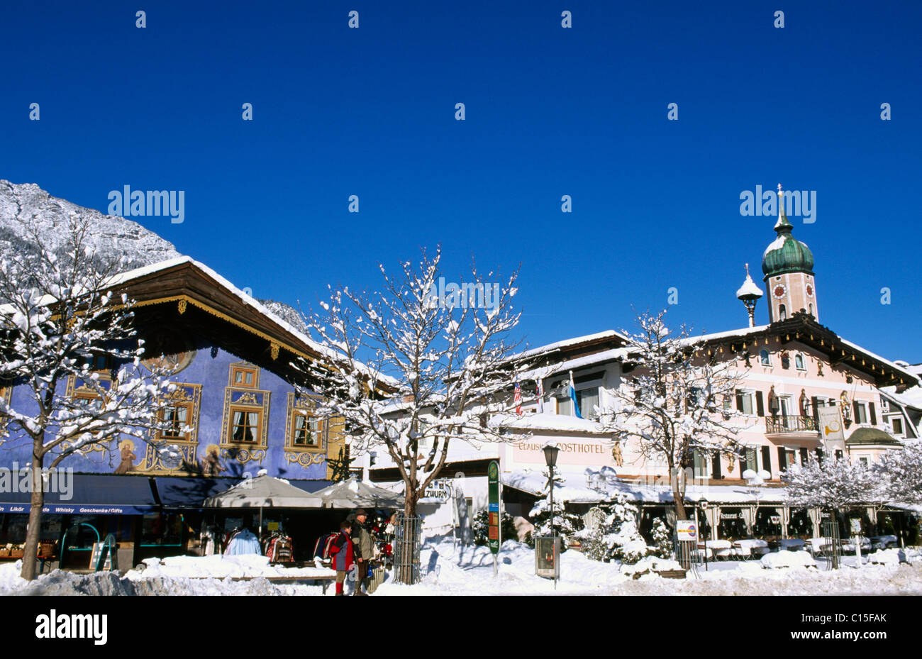 Garmisch Partenkirchen Winter Stock Photos & Garmisch Partenkirchen ...