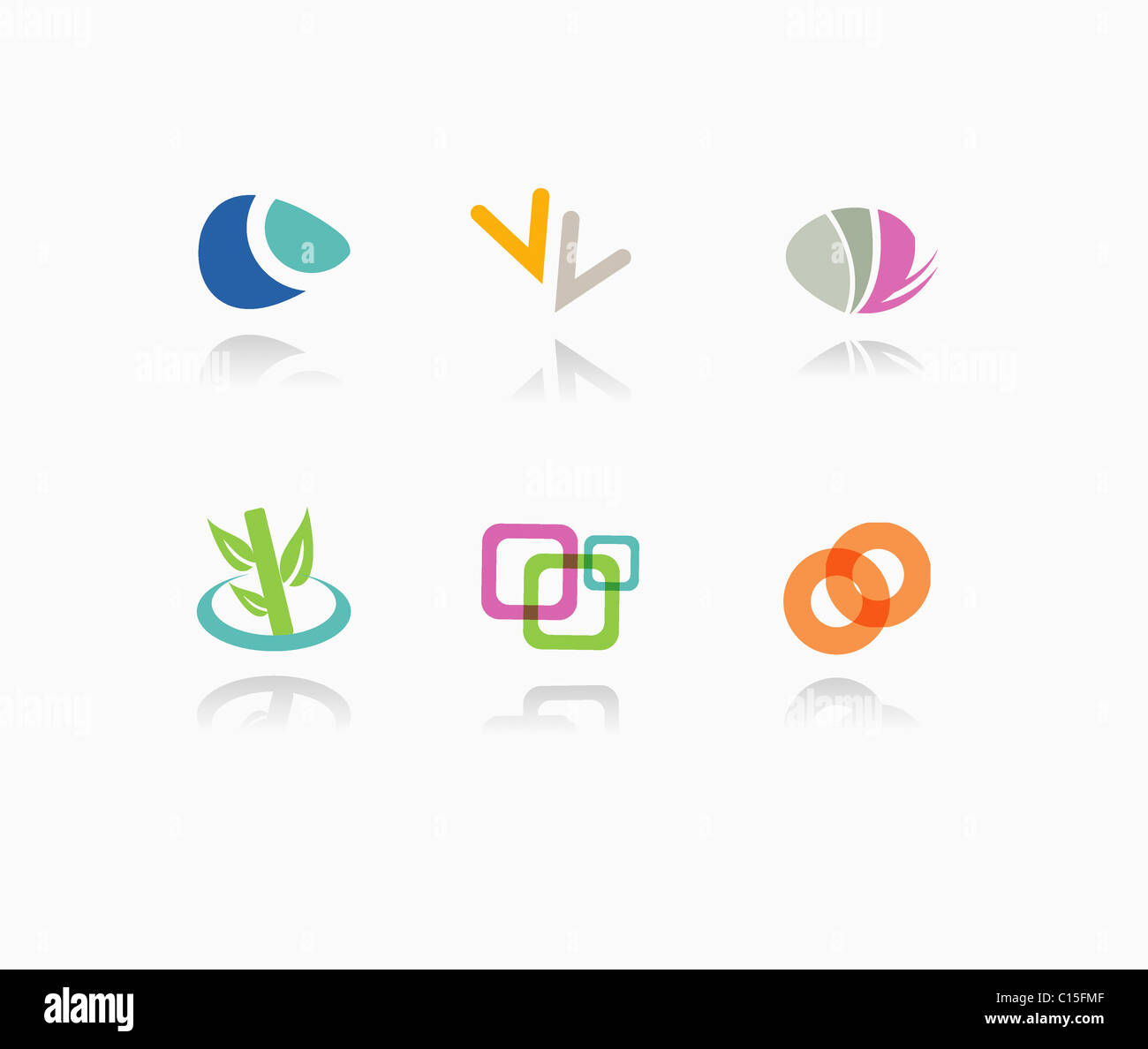 abstract symbol icons Stock Photo - Alamy