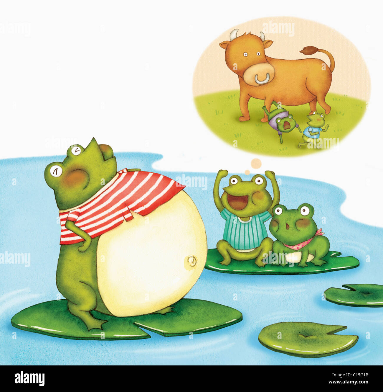 illustration of traditional fairy tales Stock Photo - Alamy