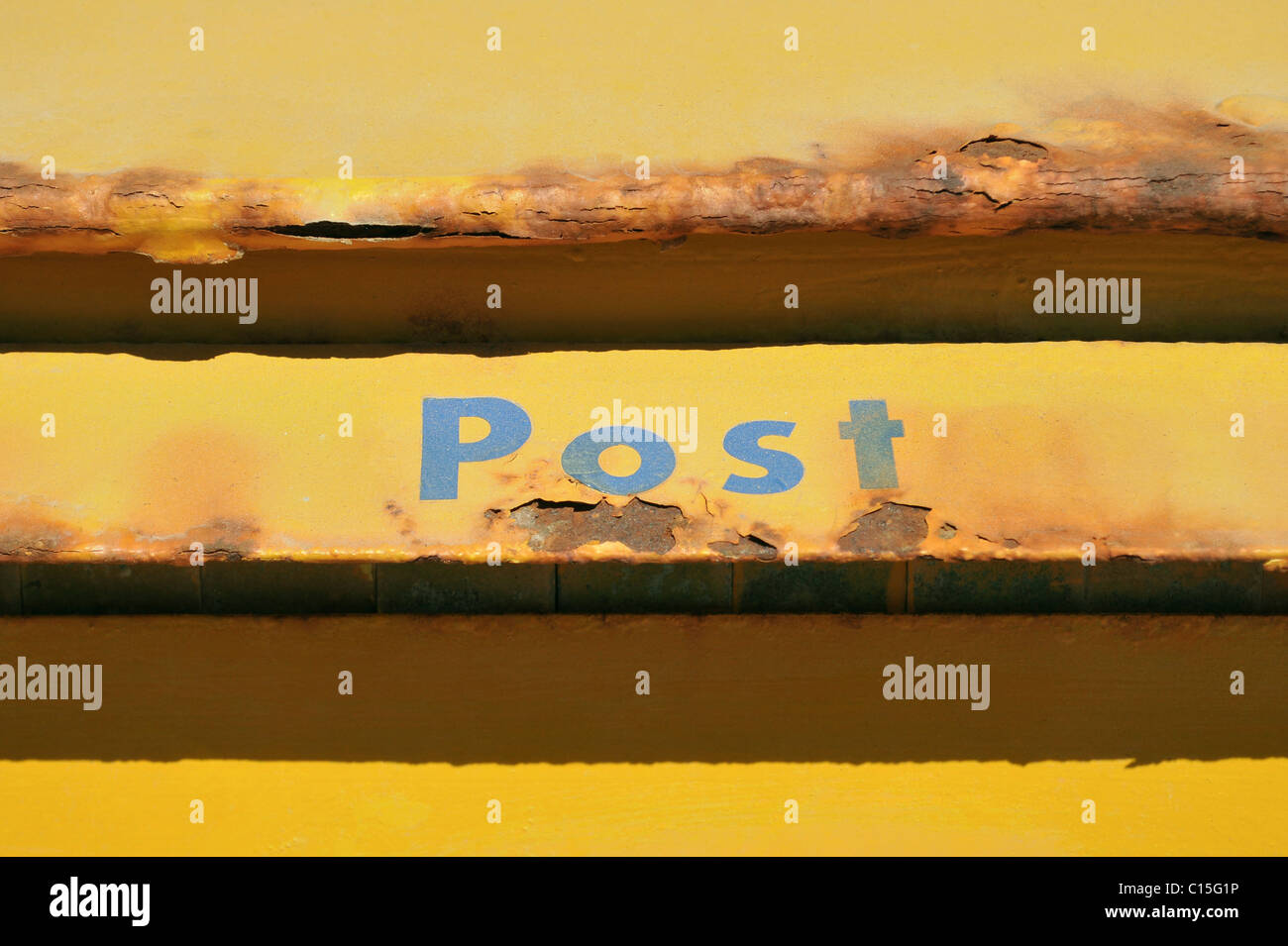 rusted post box Stock Photo - Alamy