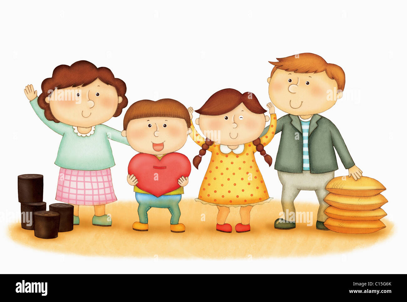 Dividing family Cut Out Stock Images & Pictures - Alamy