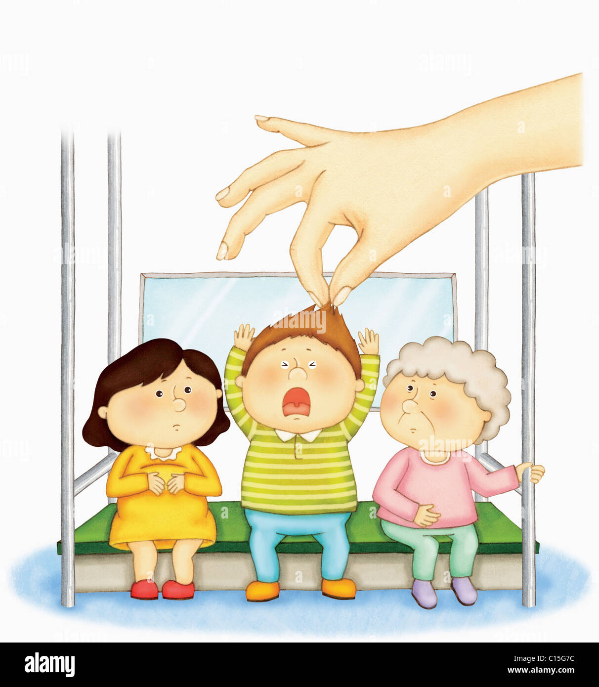 guy has no manners Stock Photo - Alamy