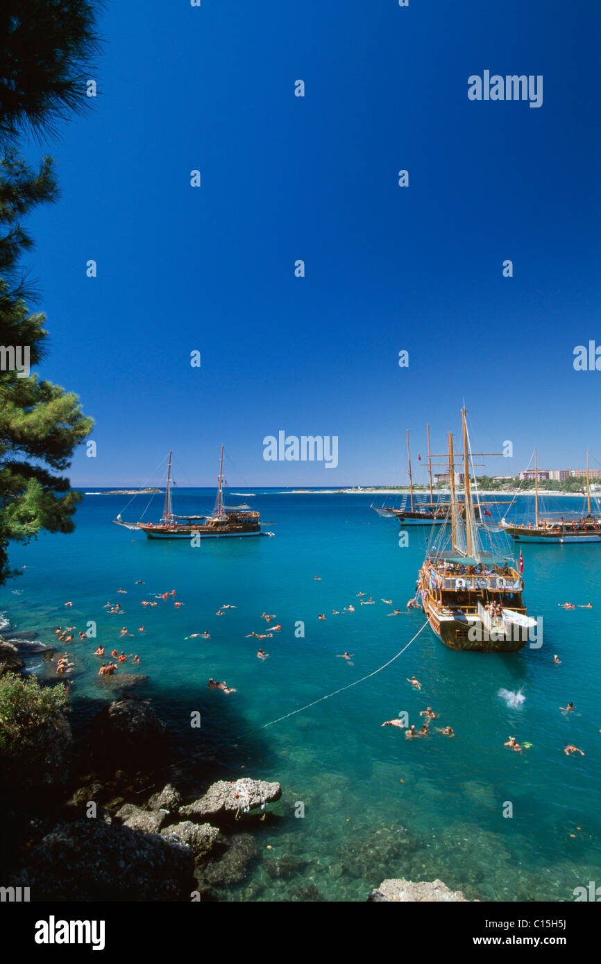 Turkish day trip boats hi-res stock photography and images - Alamy