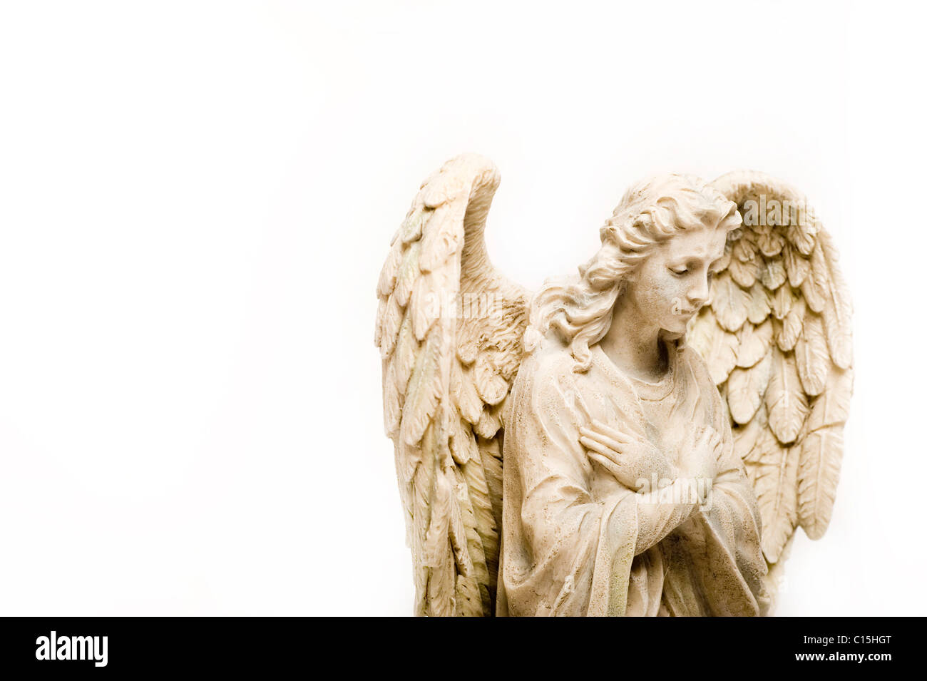 angel statue isolated Stock Photo - Alamy