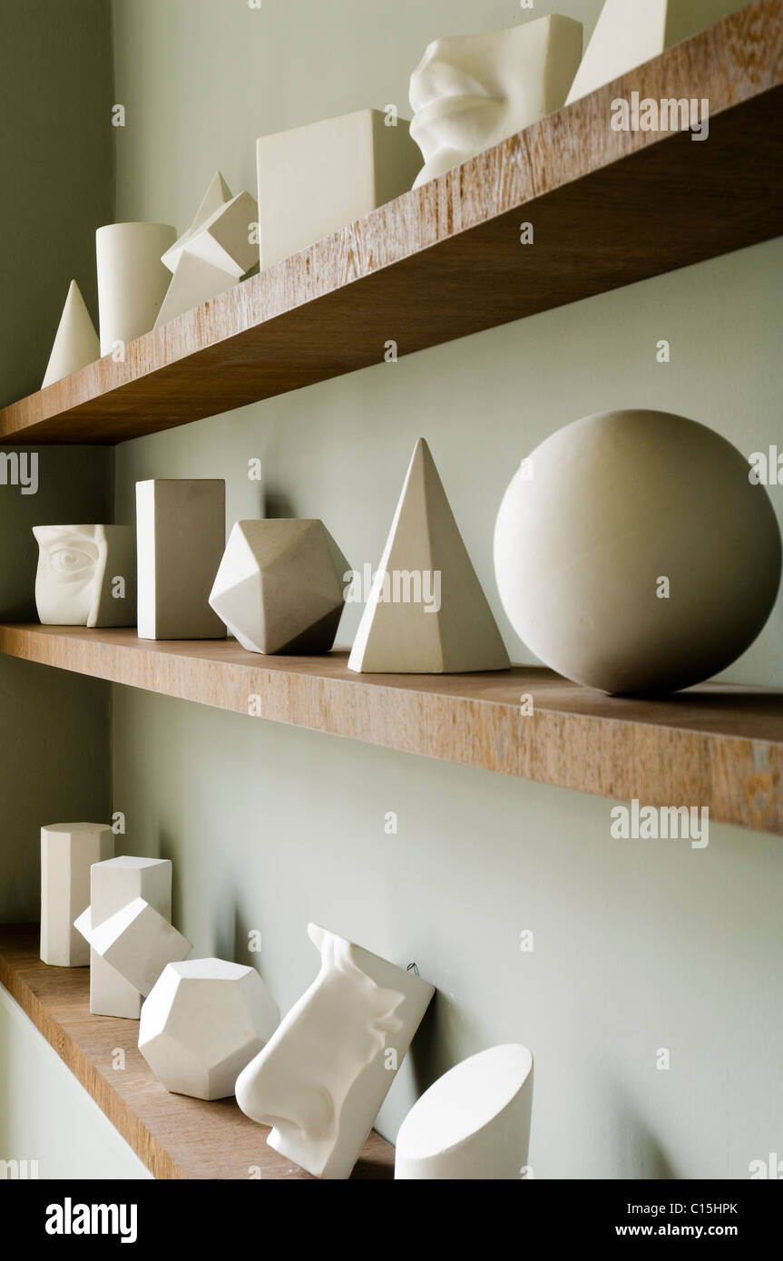 Geometric shapes on display hi-res stock photography and images - Alamy