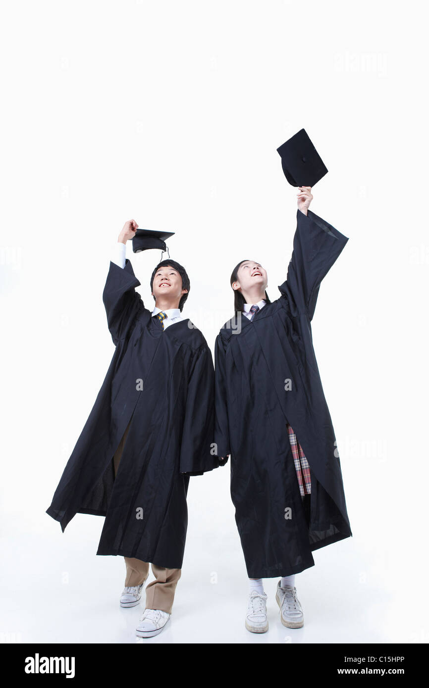 Celebrating graduation sun hi-res stock photography and images - Alamy