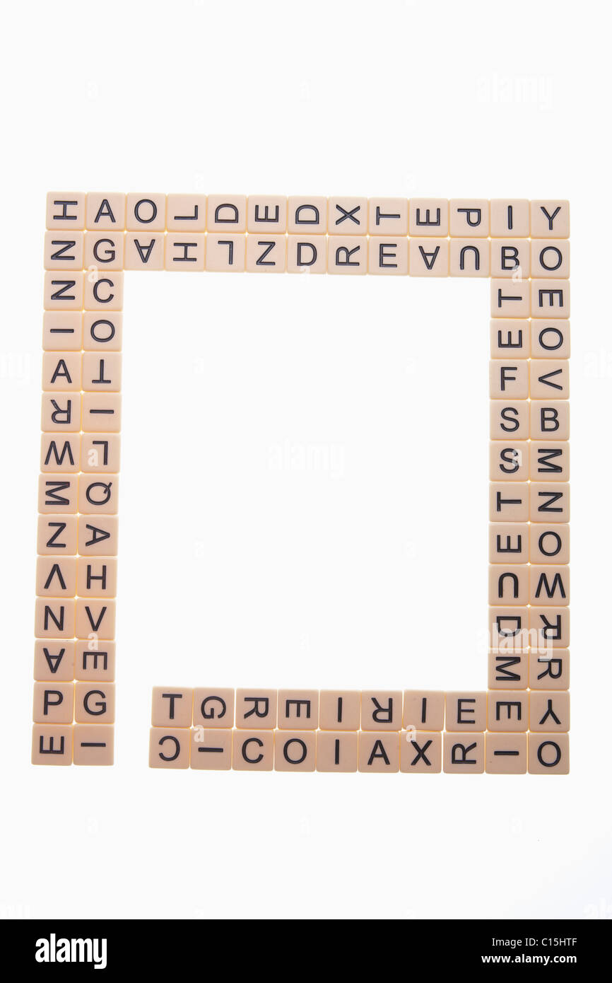 Block script Cut Out Stock Images & Pictures - Alamy