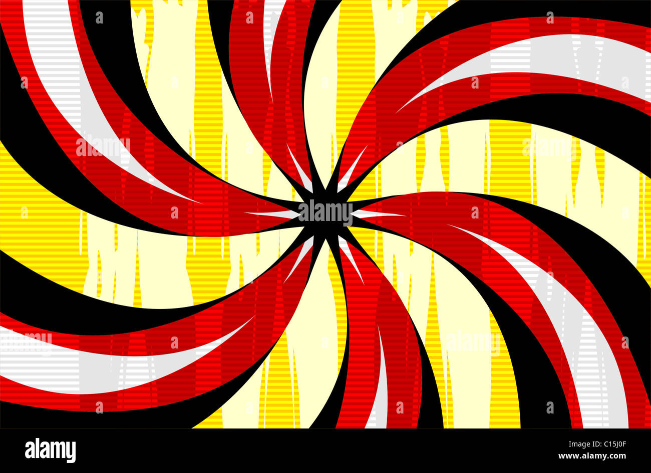 Illustration of art symbol with colour design Stock Photo - Alamy