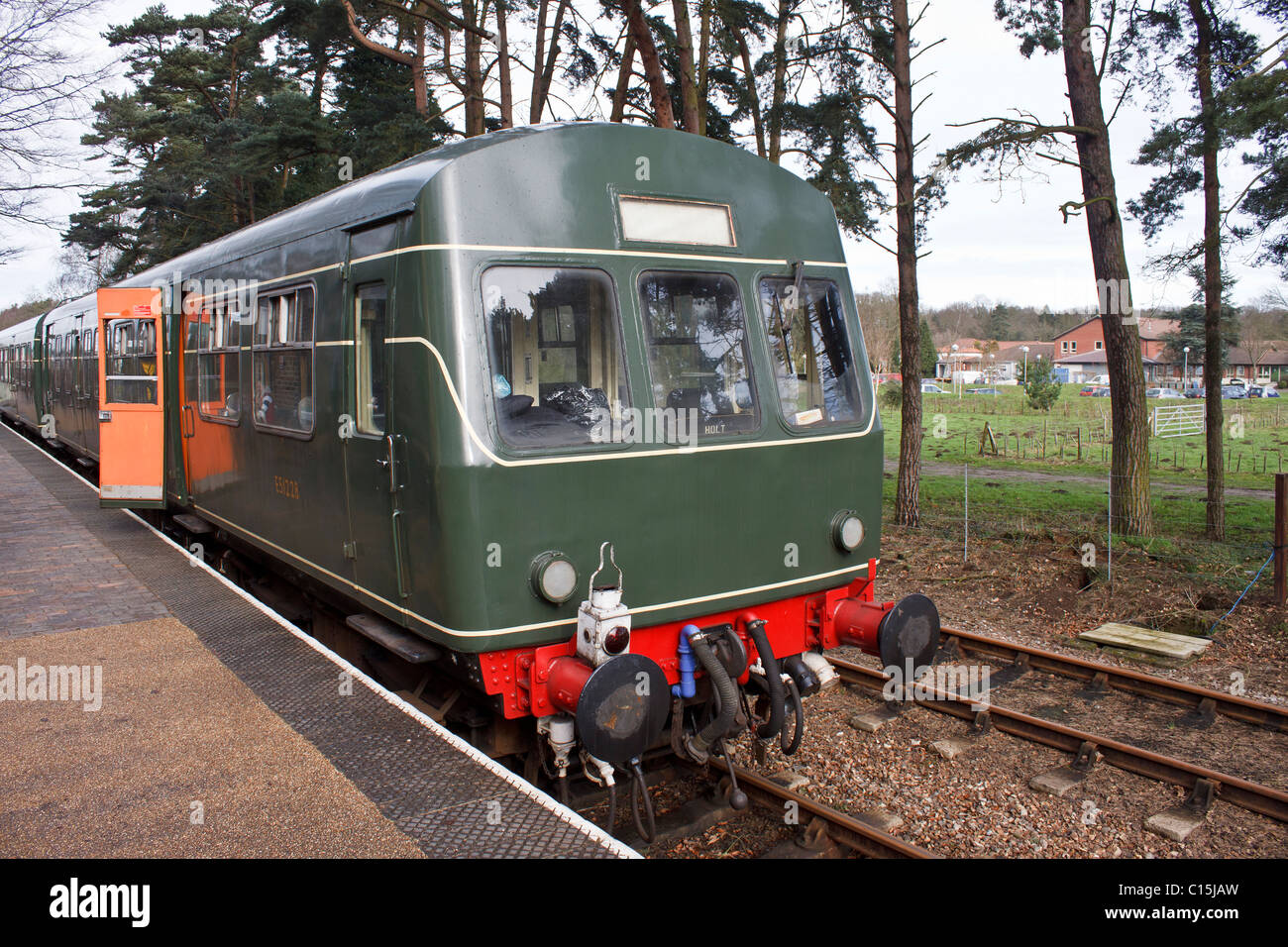 The famous "Poppy Line" situated in "North Norfolk" UK Stock Photo - Alamy