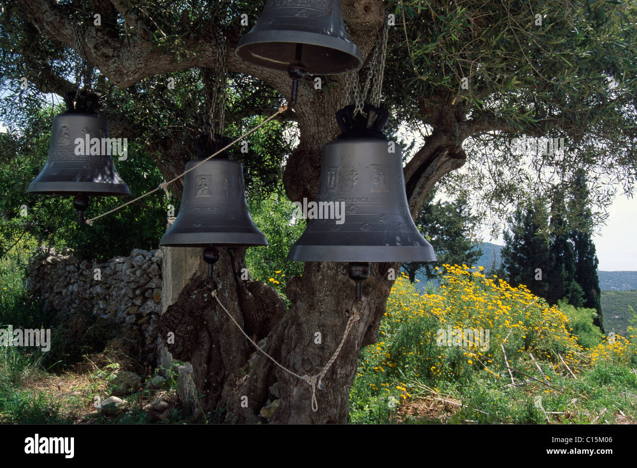 Hanging church bells hi-res stock photography and images - Alamy