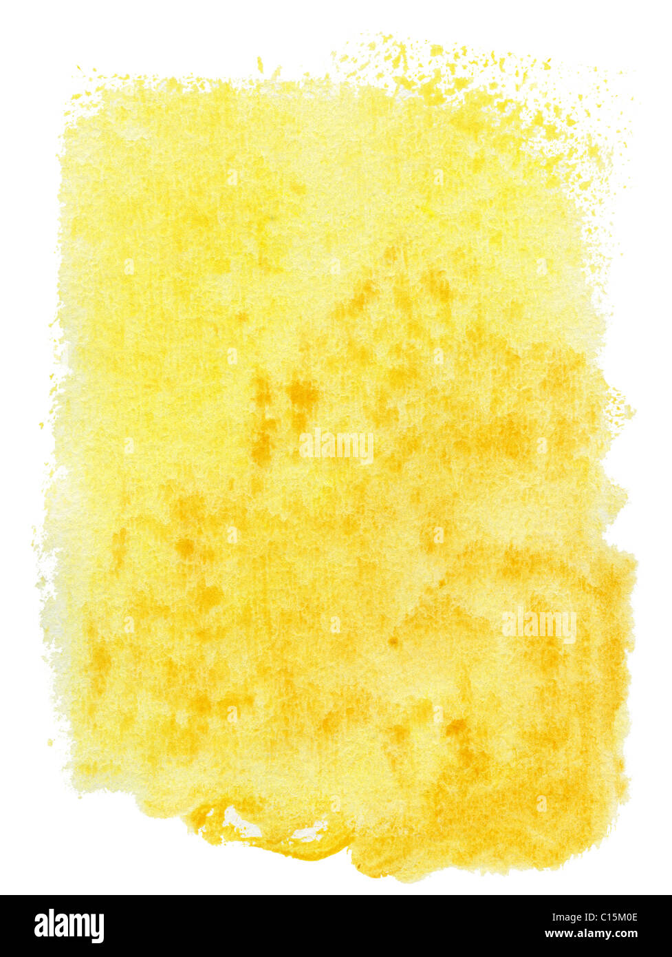 abstract yellow watercolor background Stock Photo - Alamy