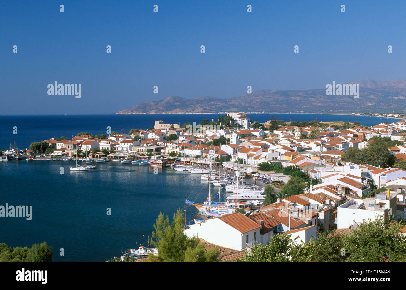 Elevated view of pythagoreio hi-res stock photography and images - Alamy