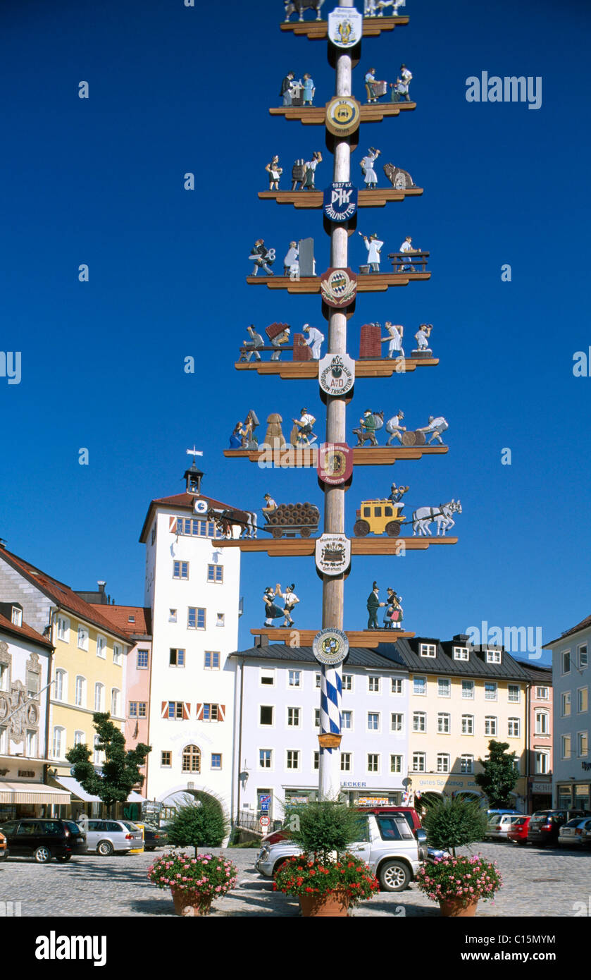 Maypole at chiemgau hi-res stock photography and images - Alamy