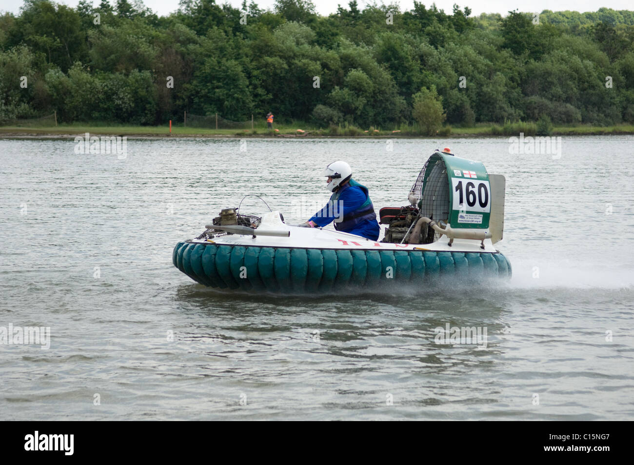 Hovercraft racing at Rother Valley Country Park Stock Photo - Alamy