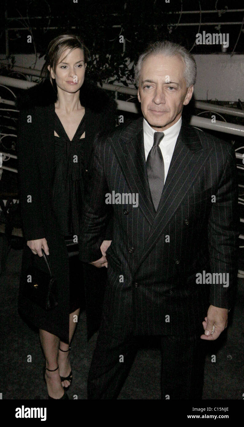 Mark Vincent Kaplan leaving Madeo restaurant in Beverly Hills Los ...