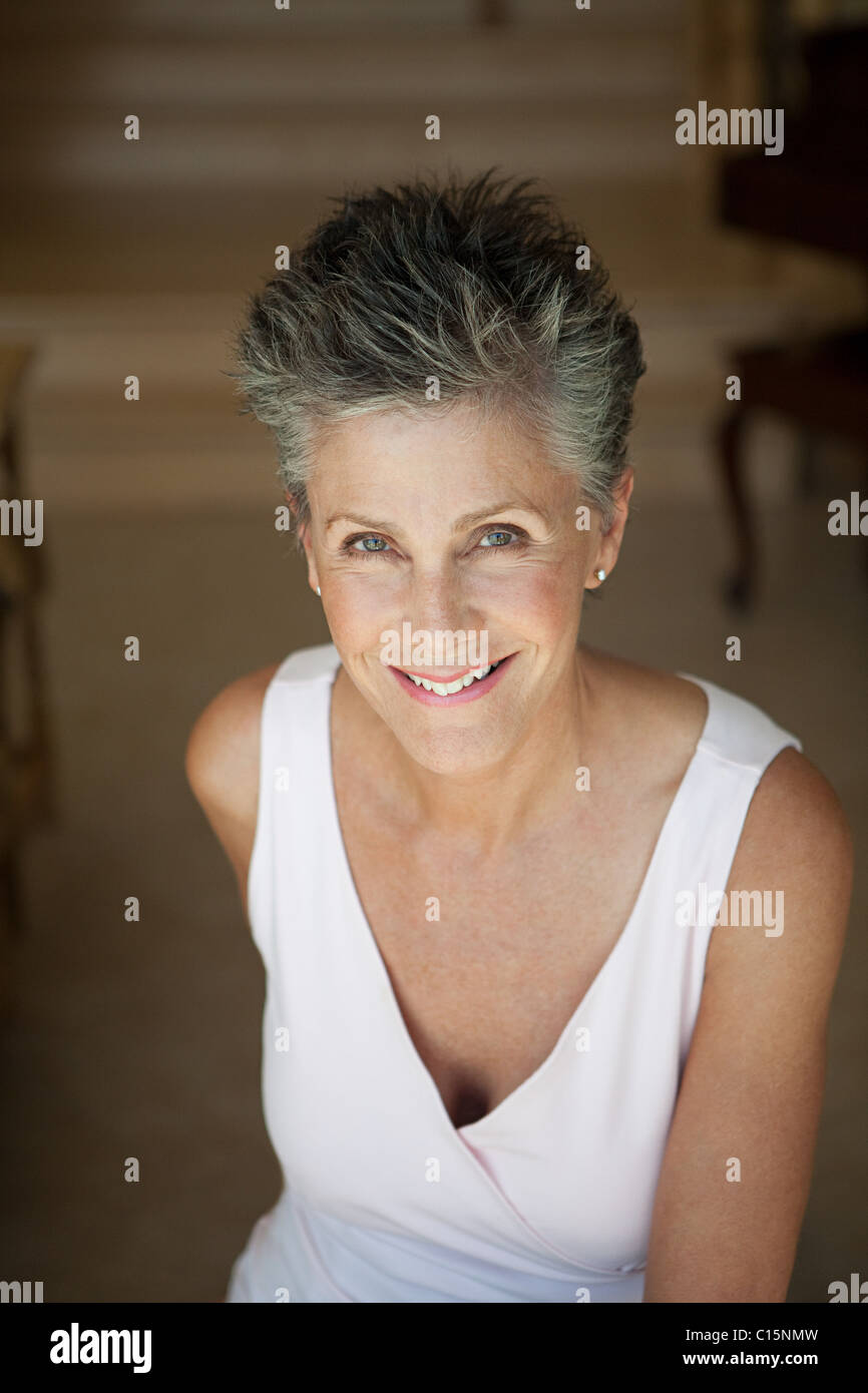 Senior woman, portrait Stock Photo - Alamy