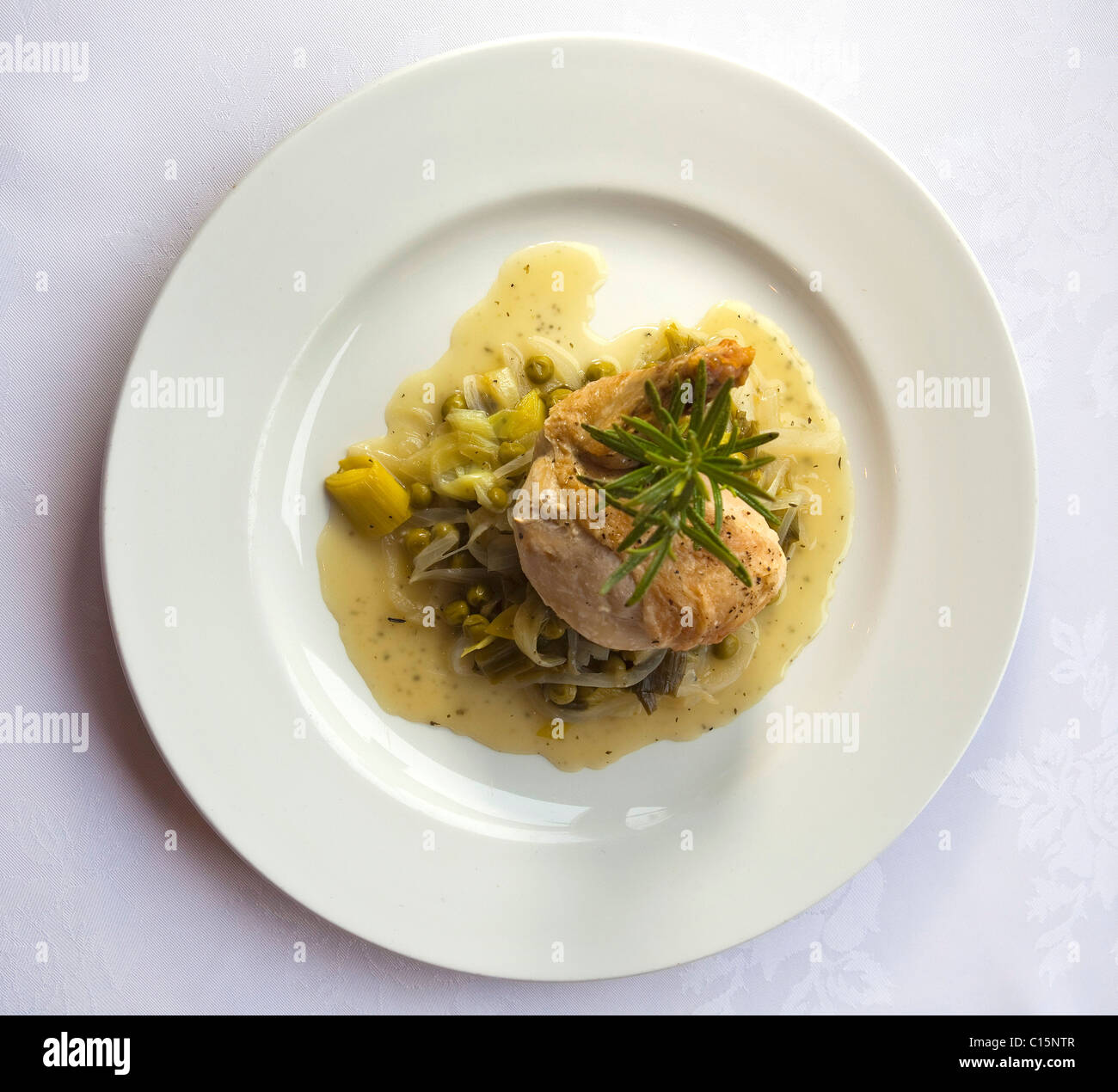 French course dishes hi-res stock photography and images - Alamy