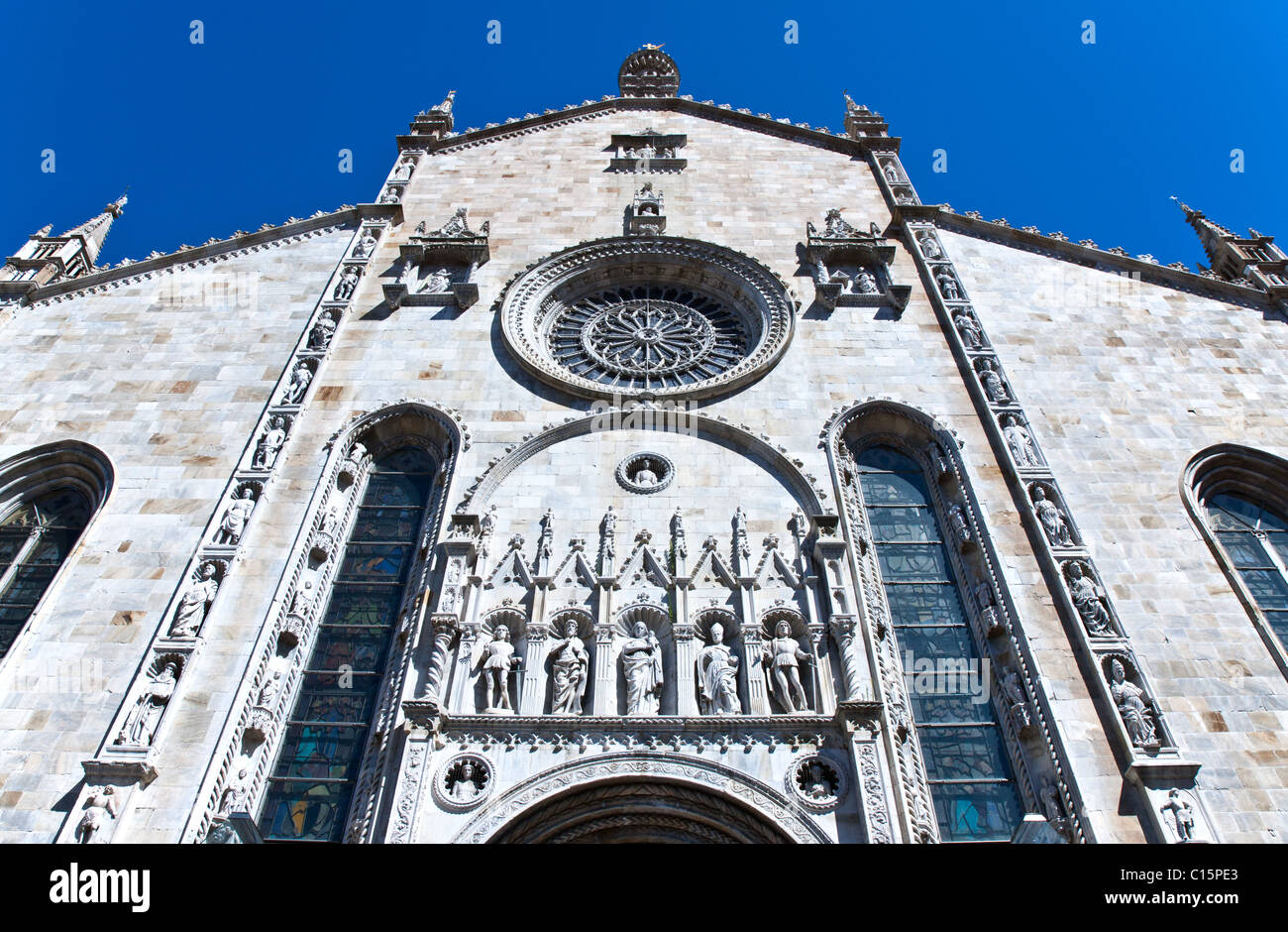 Como cathedral sculpture hi-res stock photography and images - Alamy