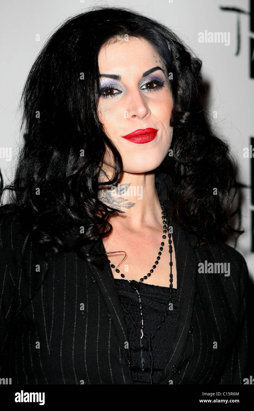 Kat Von D of LA Ink celebrates the launch of her new book 'High Voltage ...