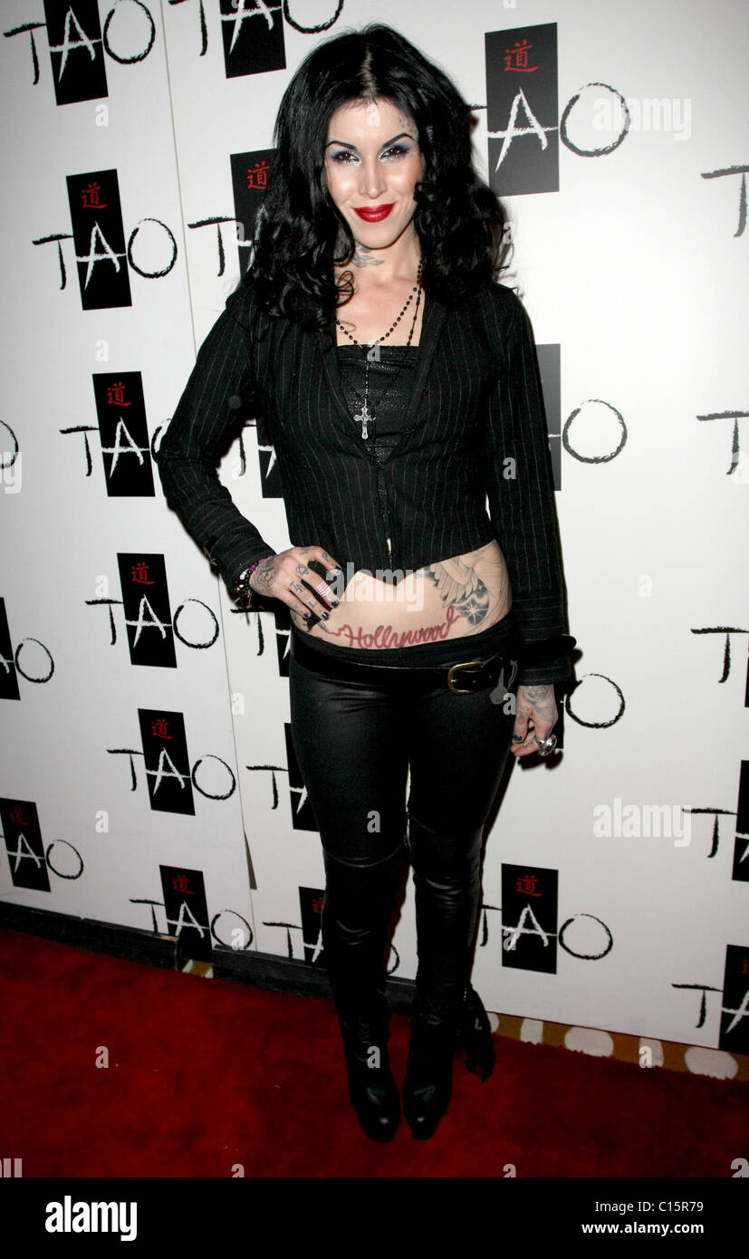 Kat Von D of LA Ink celebrates the launch of her new book 'High Voltage ...
