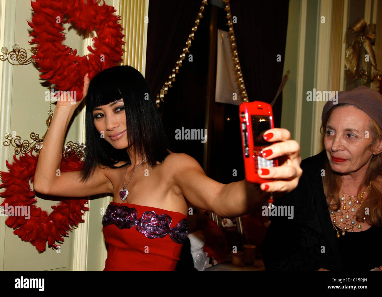 Bai Ling Madam Chocolat host the Valentine mixer at their Beverly Hills ...