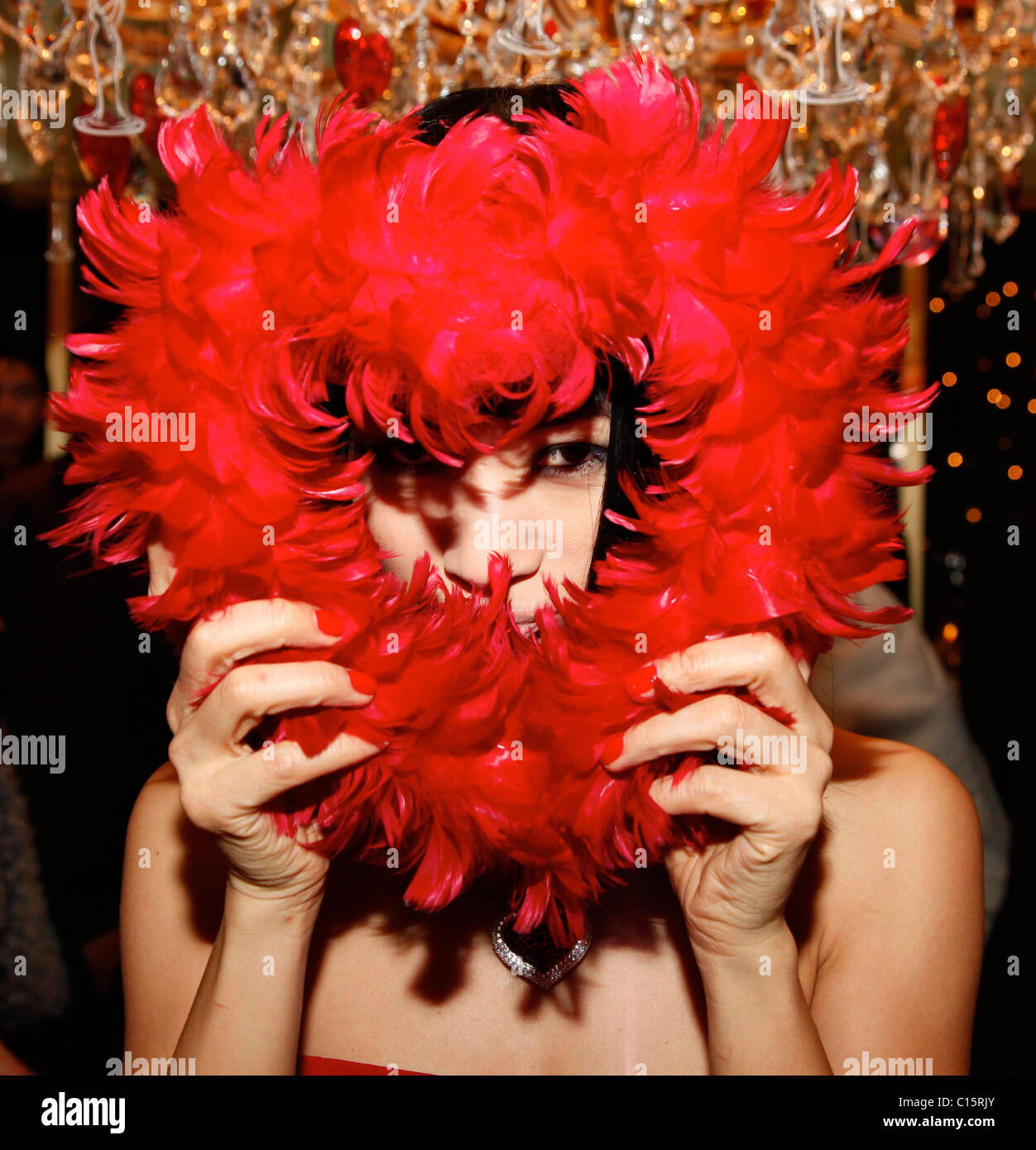 Bai Ling Madam Chocolat host the Valentine mixer at their Beverly Hills ...