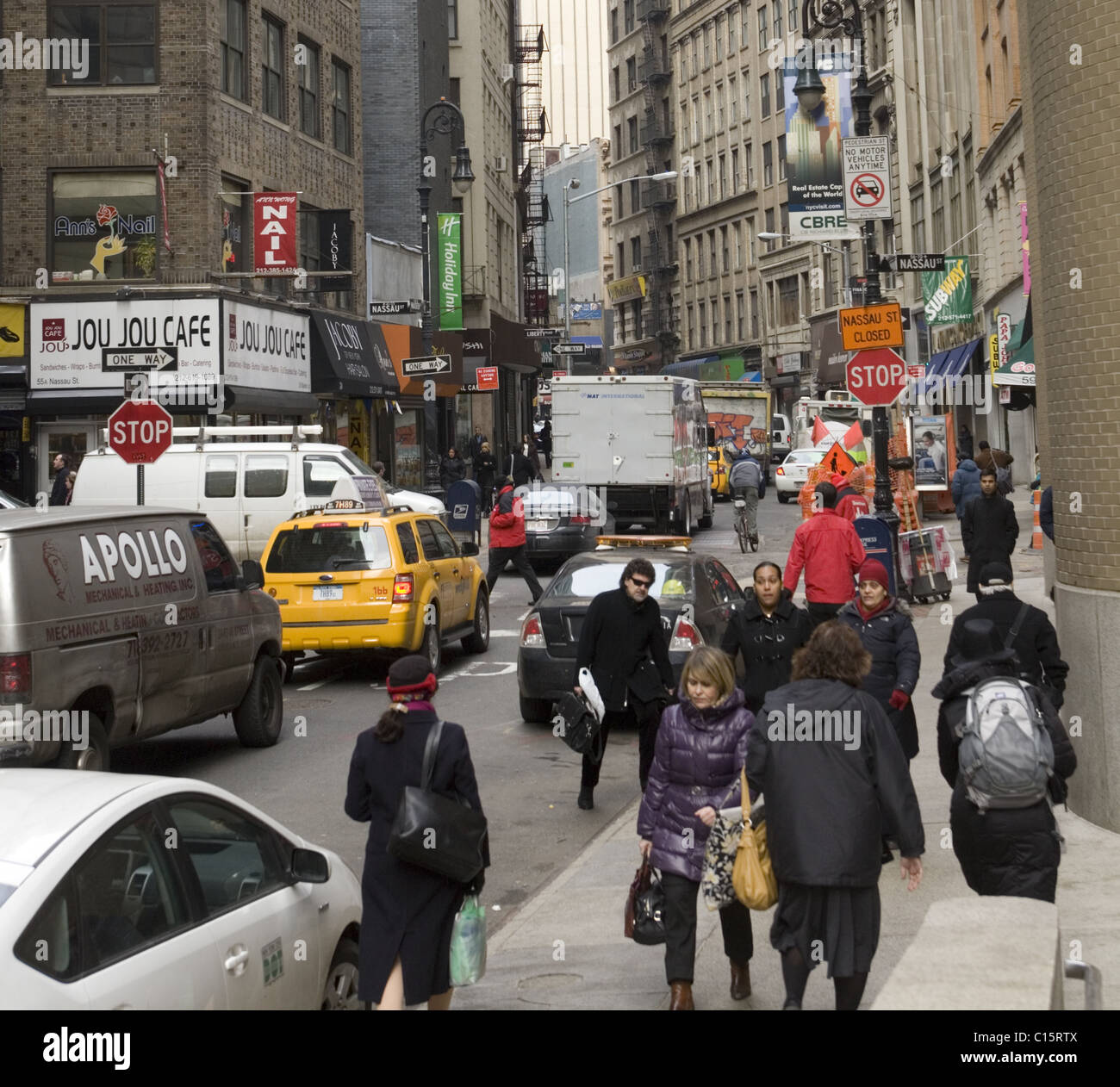 Maiden lane new york hi-res stock photography and images - Alamy
